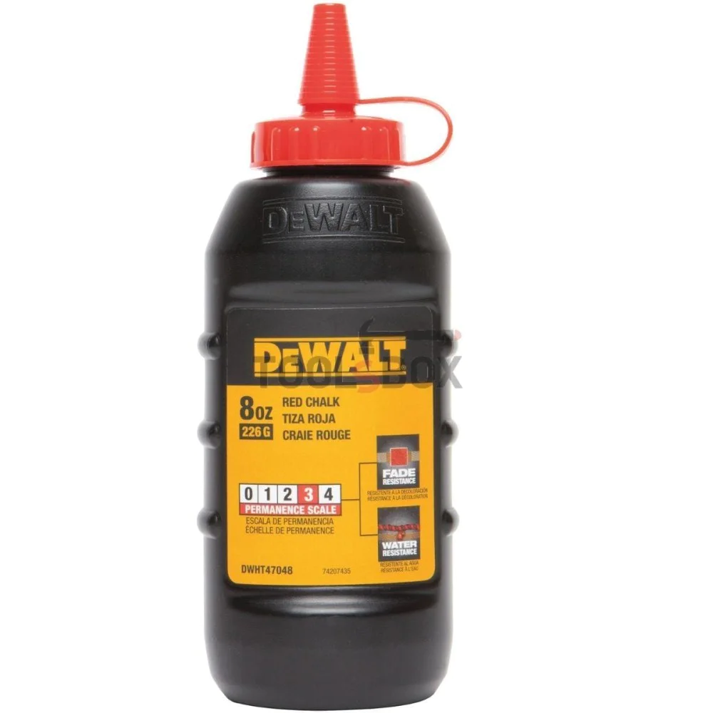 Боя за чертилка червена DeWALT DWHT47048-9 Топ цена | Toolsbox.BG